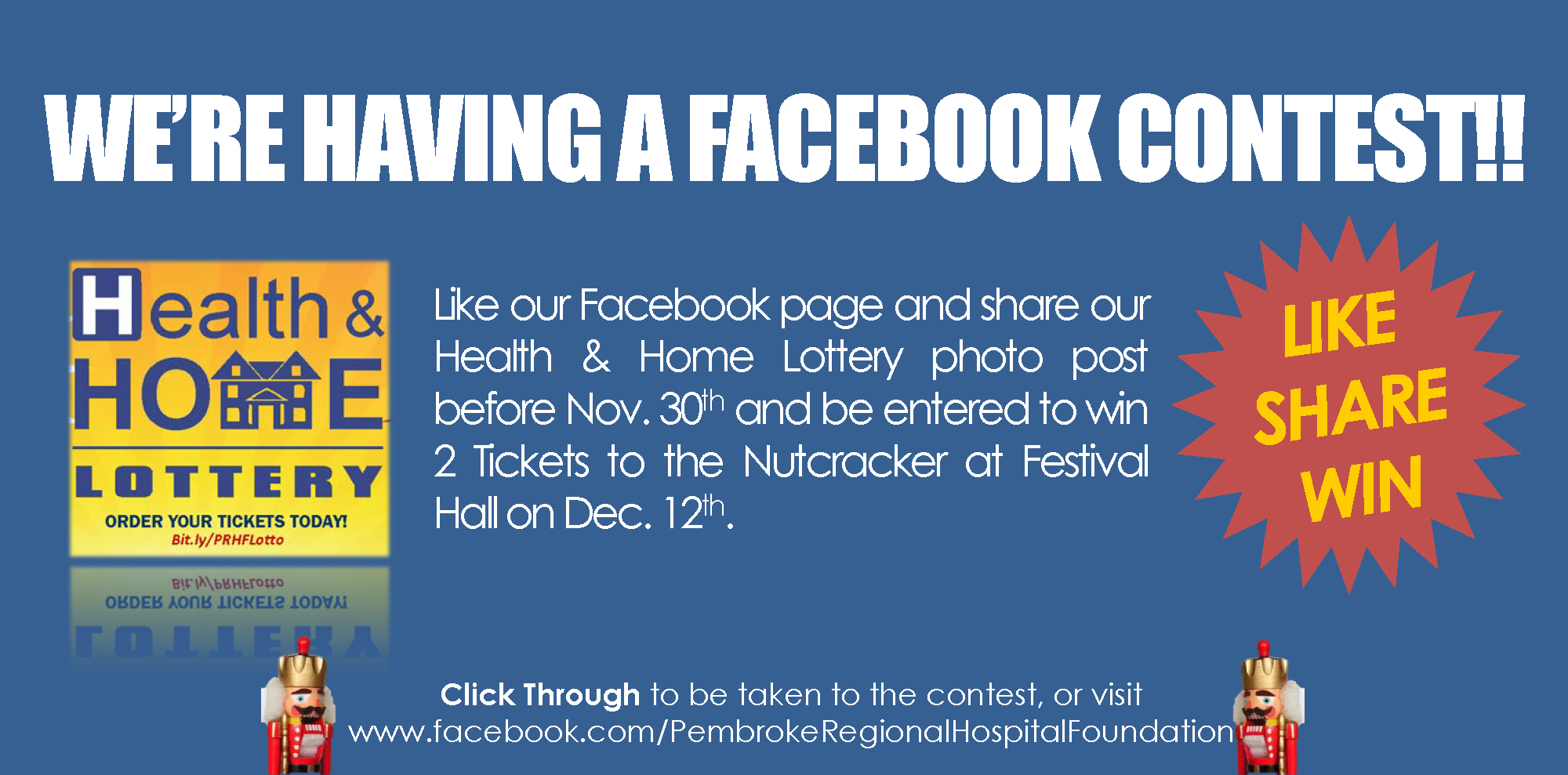 Website Banner FB Nov Contest - Pembroke Regional Hospital Foundation
