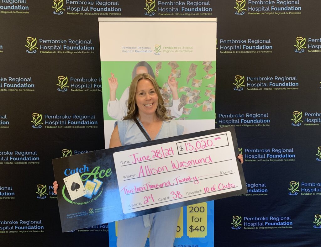 Week #24 Winner Announcement! - Pembroke Regional Hospital Foundation